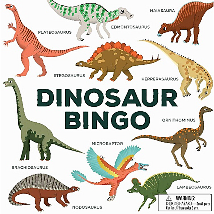 Dinosaur Bingo – Oxford University Museum of Natural History